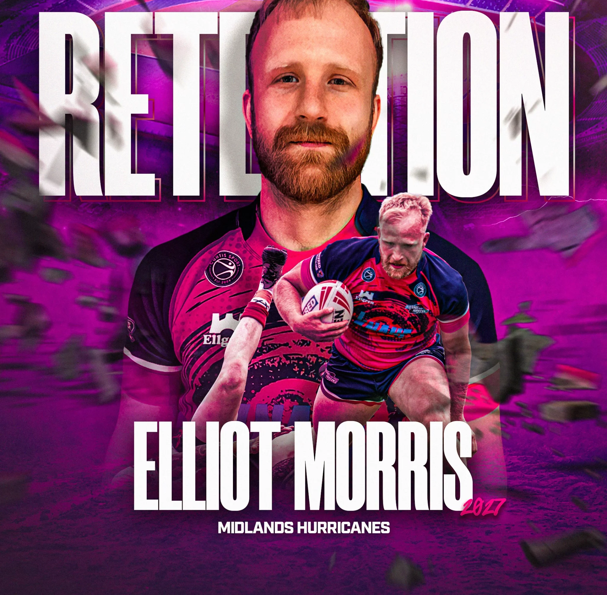 Morris extended until 2027 - Midlands Hurricanes RLFC